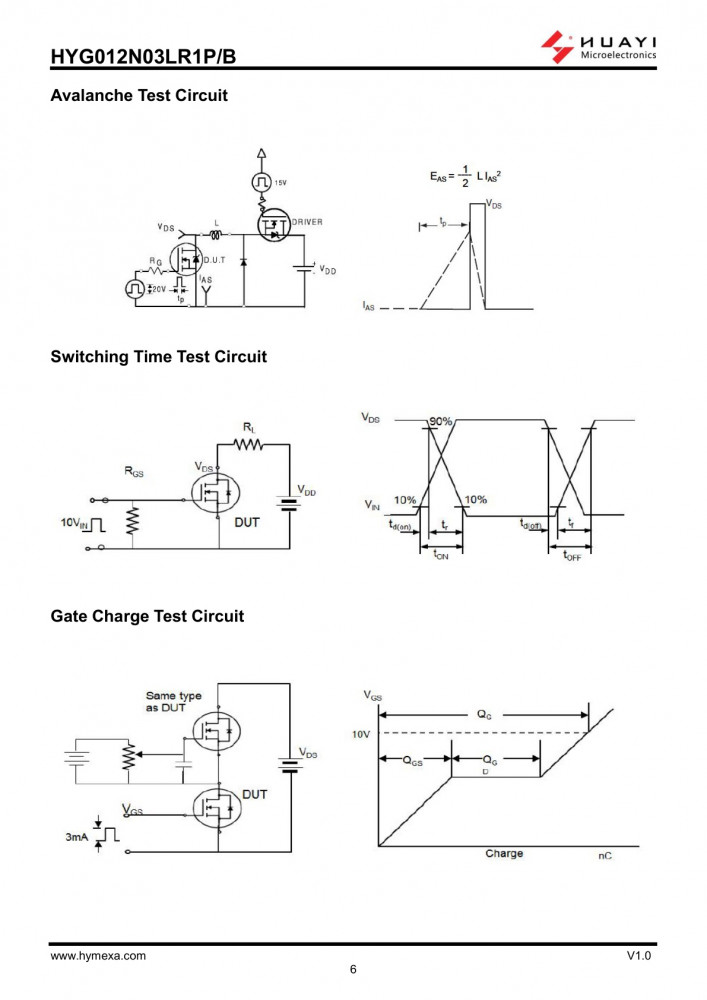 HYG012N03LR1B datasheet page 6