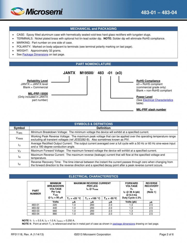 483-01 datasheet page 2