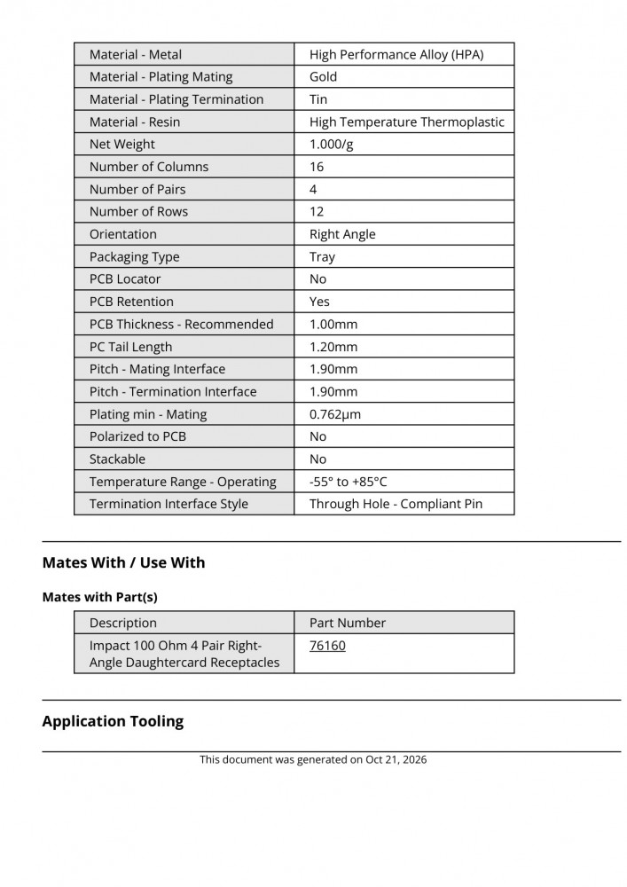 MOLEX 765001617 technical document image 3