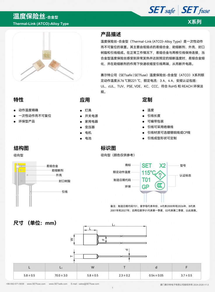 X0 official technical document page 1