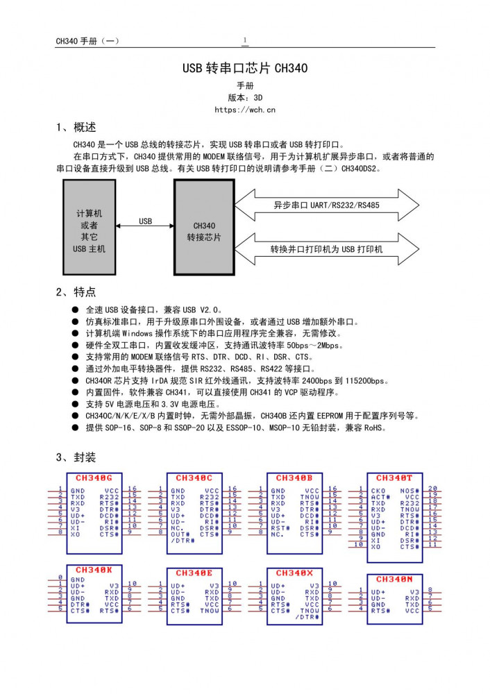 CH340 manual page 1
