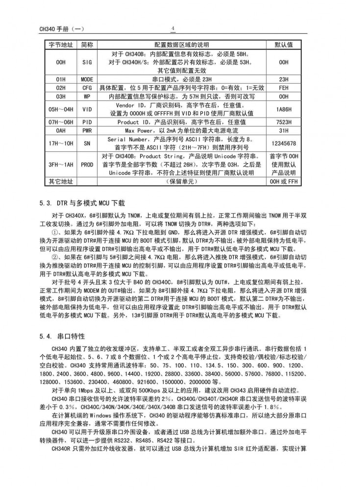 CH340 manual page 4