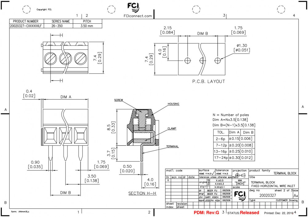 YO0521500000G technical drawing page 2