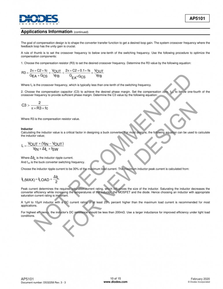 AP5101SG-13 datasheet page 10