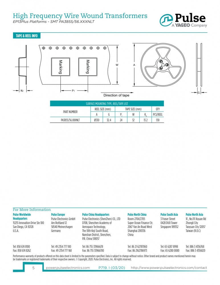 PA3855.005NL datasheet page 5