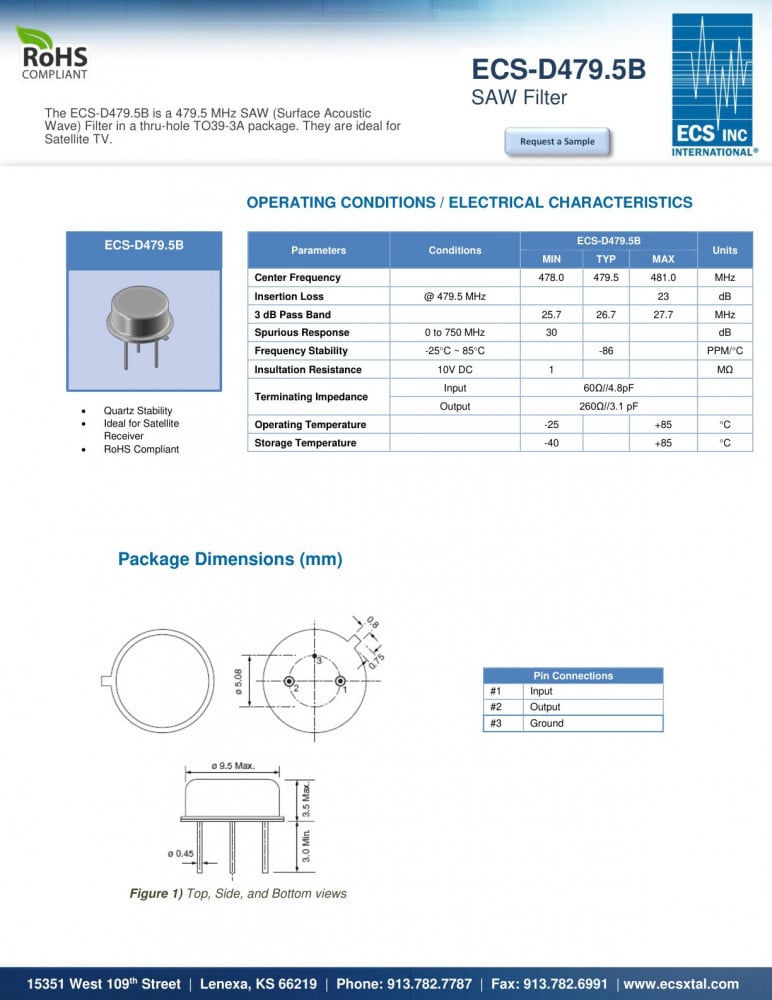 ECS-D479.5B technical specification document page