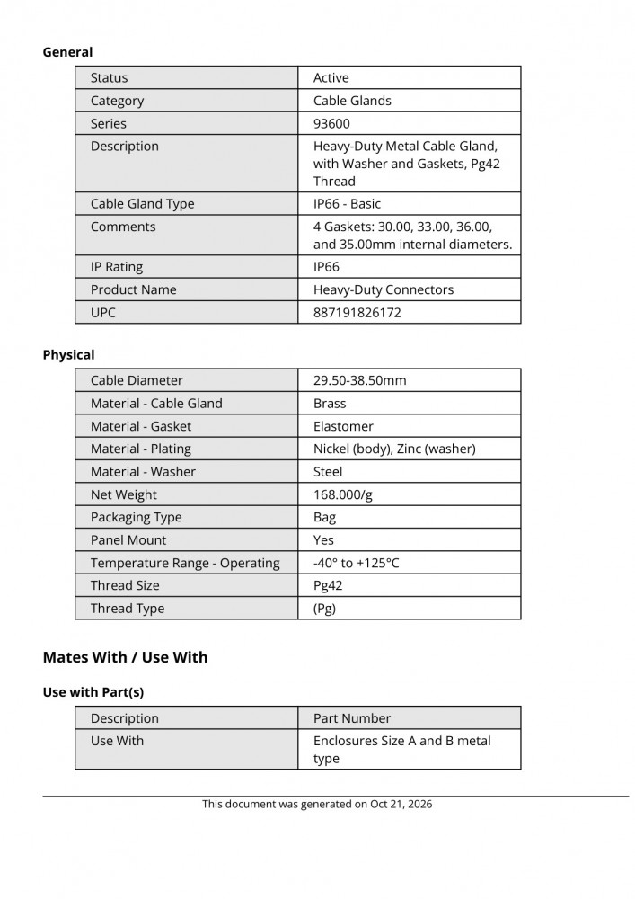 936000045 product document image, page 2