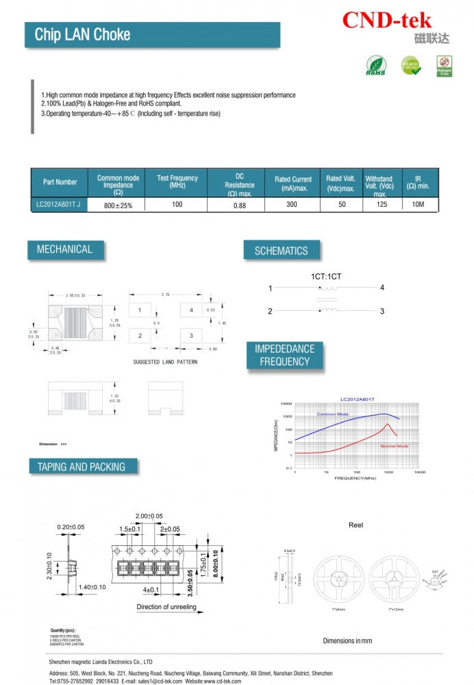 LC2012A801T J technical document