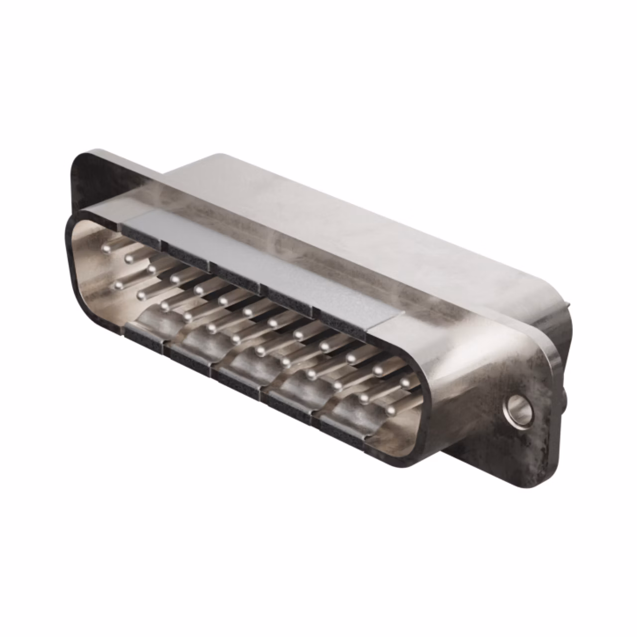 Standard-Density EMI Filtered D-Sub Connector, Male, Straight, PCB Through Hole, 4000pF Pi, Locking Inserts, 25 Circuits for sale