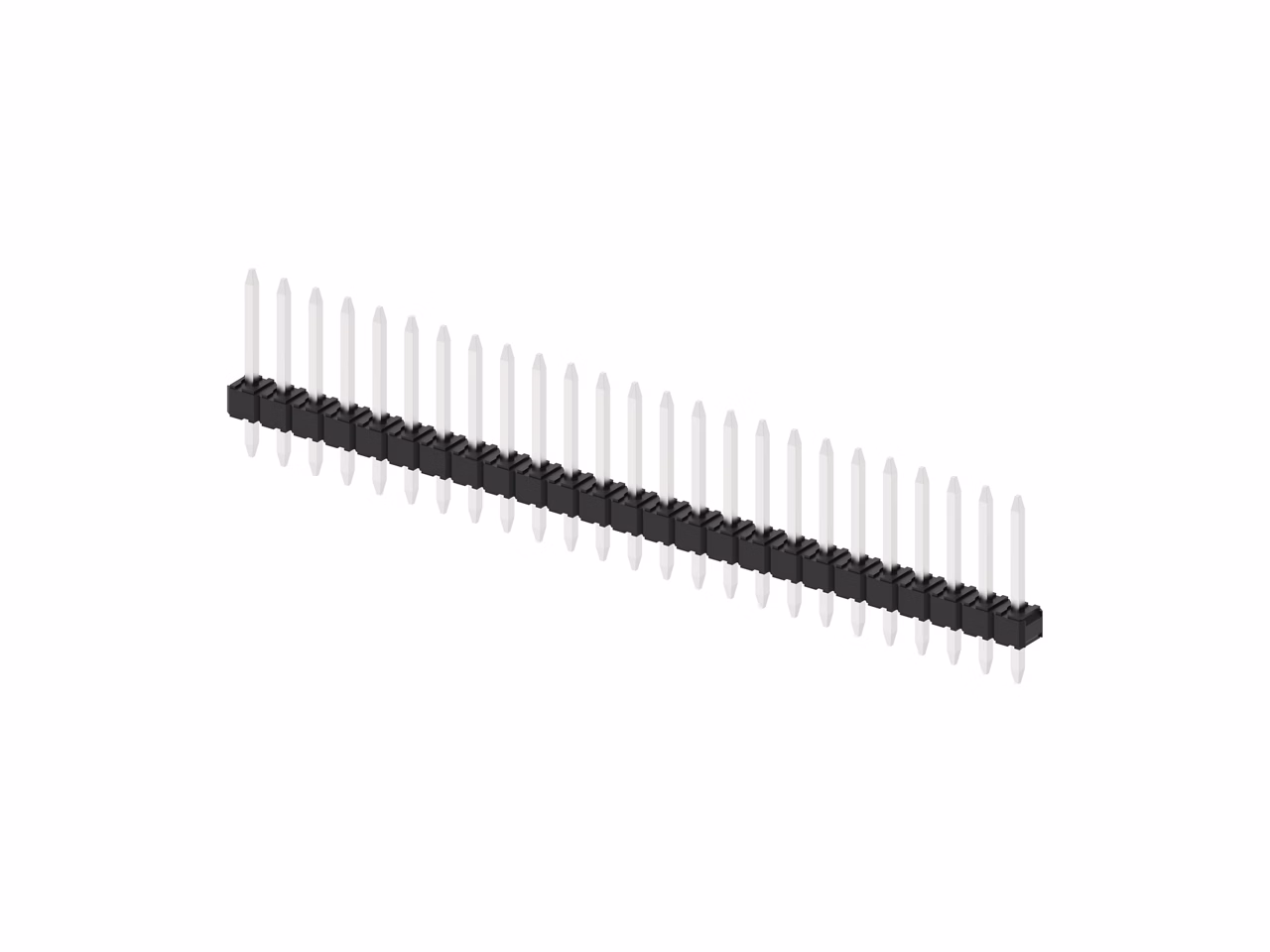 1.25mm Pitch, Micro-Lock Plus PCB Header, Single Row, Right-Angle, Surface Mount, 0.76µm Gold Plating, Positive Lock, 4 Circuits, Low-Halogen, Black