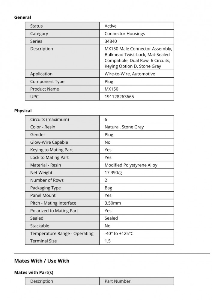 Product document page 2