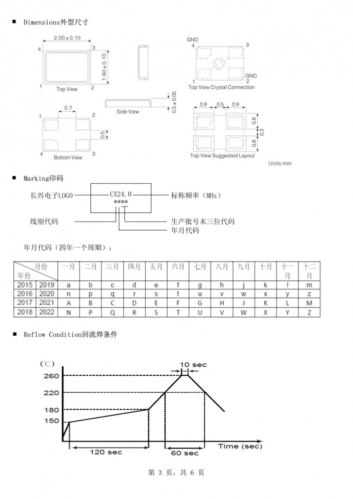 3DSC240G0012L specification page 3