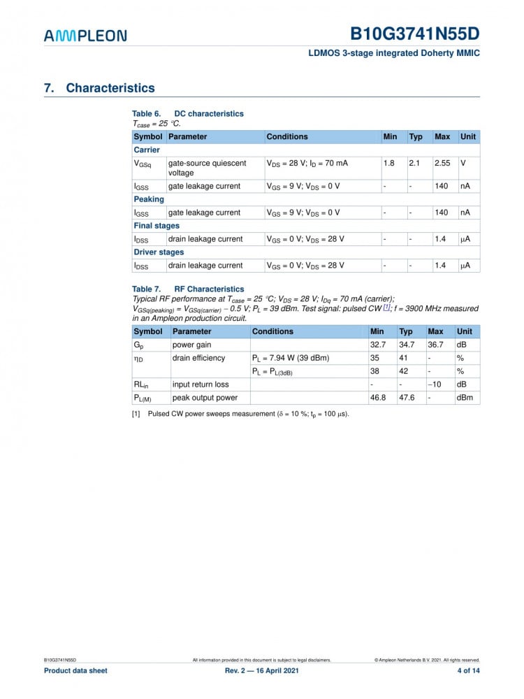B10G3741N55DZ datasheet page 4
