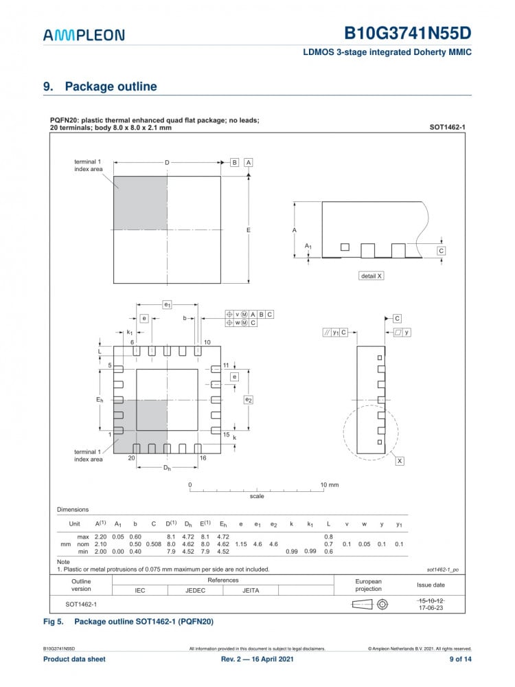 B10G3741N55DZ datasheet page 9