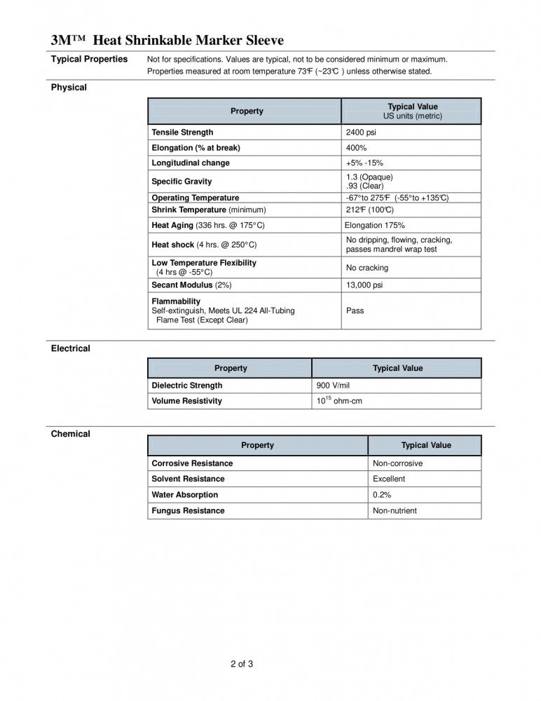 3M FP-303MS datasheet page 2