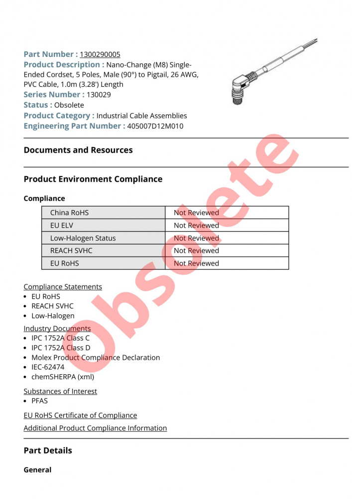 Product document image, page 1