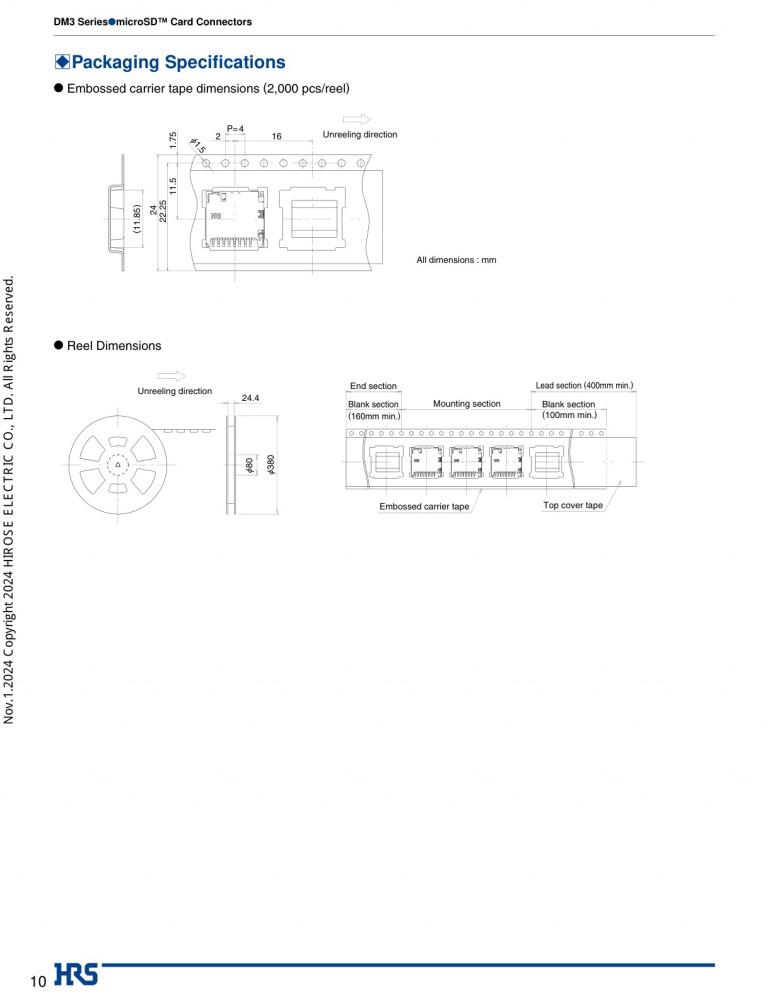 HRS DM3 Series document page 10
