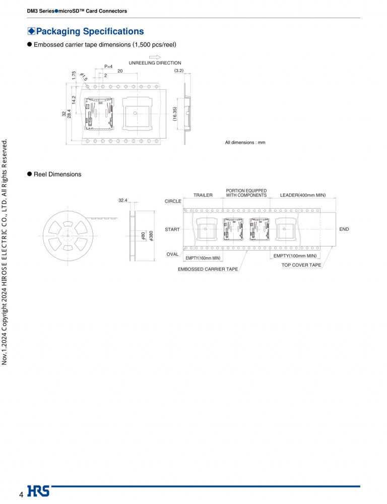 HRS DM3 Series document page 4