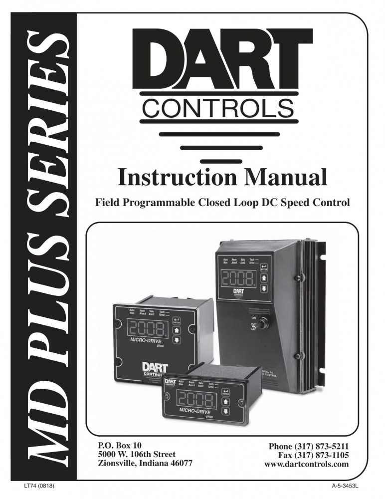 DART MD50E manual page 1