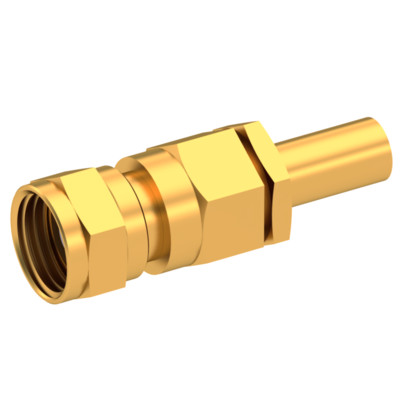 75 OHM / STRAIGHT PLUG FEMALE CRIMP TYPE FOR 3.8/95 S GOLD for sale