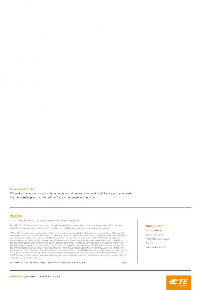 TE Connectivity compact power blocks brochure page 4