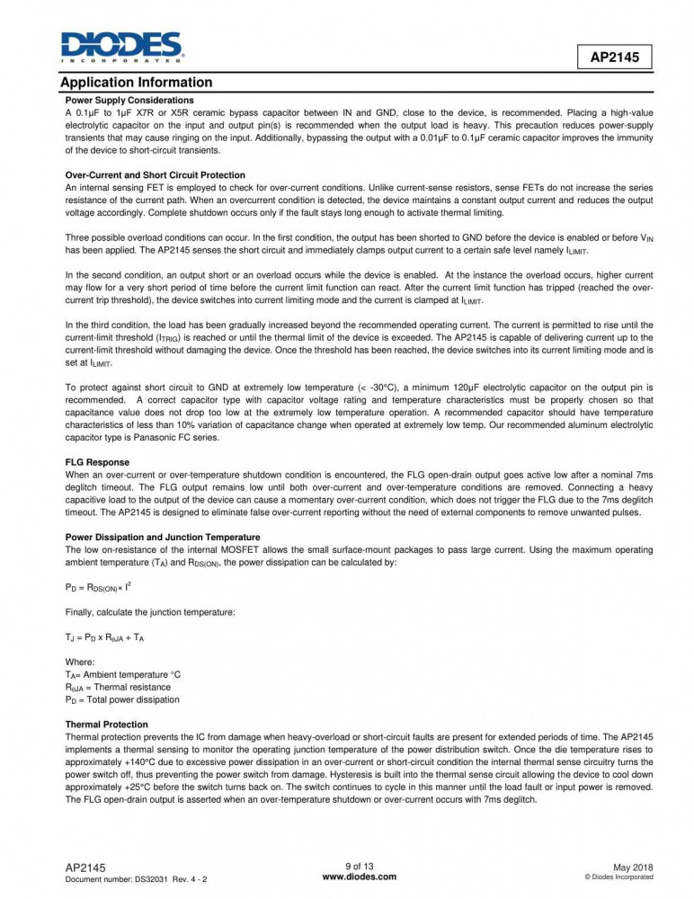 AP2145SG-13 datasheet page 9