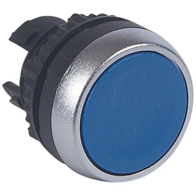 Osmoz non Illuminated spring return head - flush - blue for sale