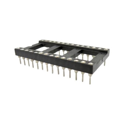 ADAM TECH ICM-628-1-GT-HT IC Socket – High-Temperature IC Socket for Reliable Chip Mounting for sale