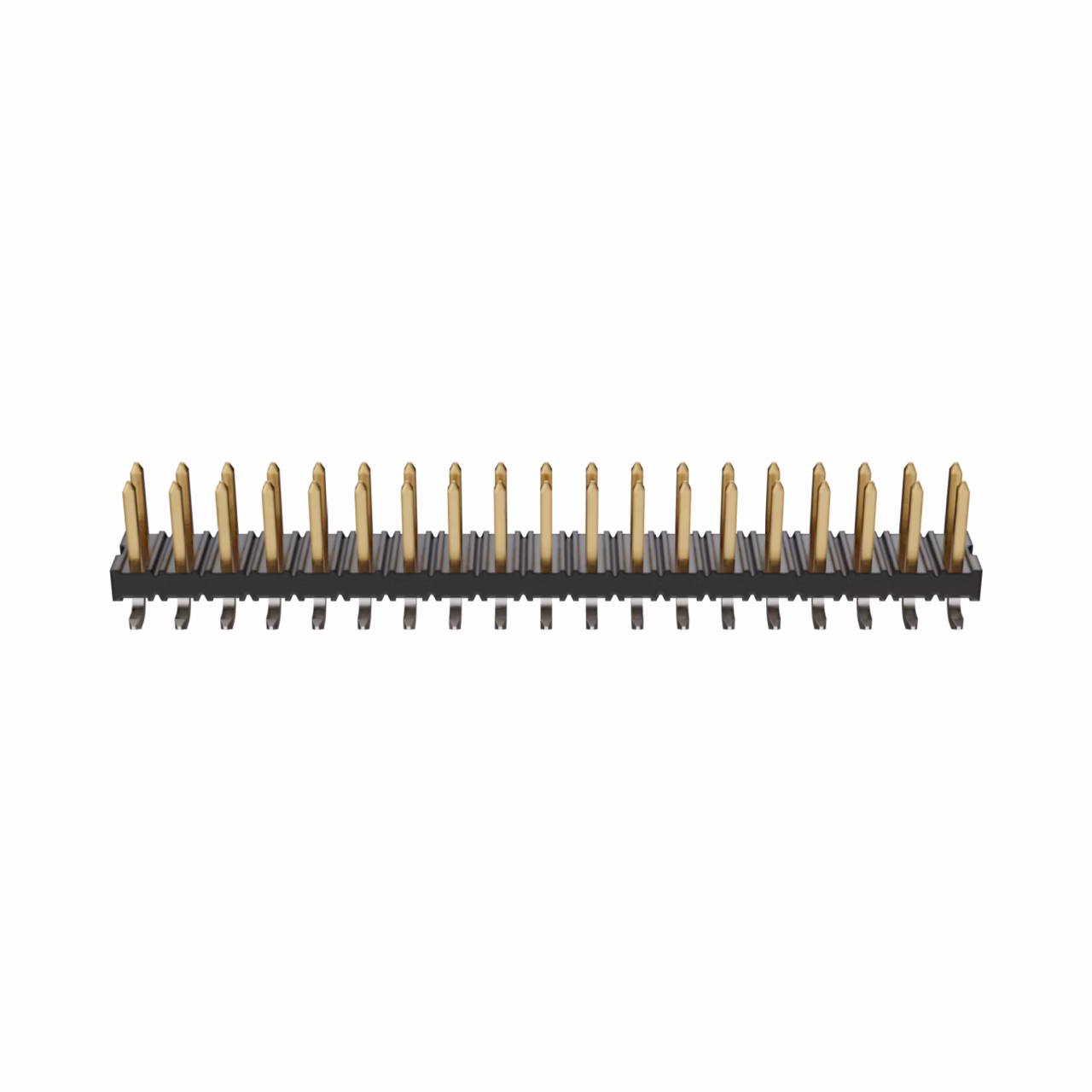Milli-Grid Header, Vertical, Surface Mount, 38 Circuits, 0.76µm Gold (Au) Plating, Mating Pin Length 3.80mm, Tube, Lead-Free for sale