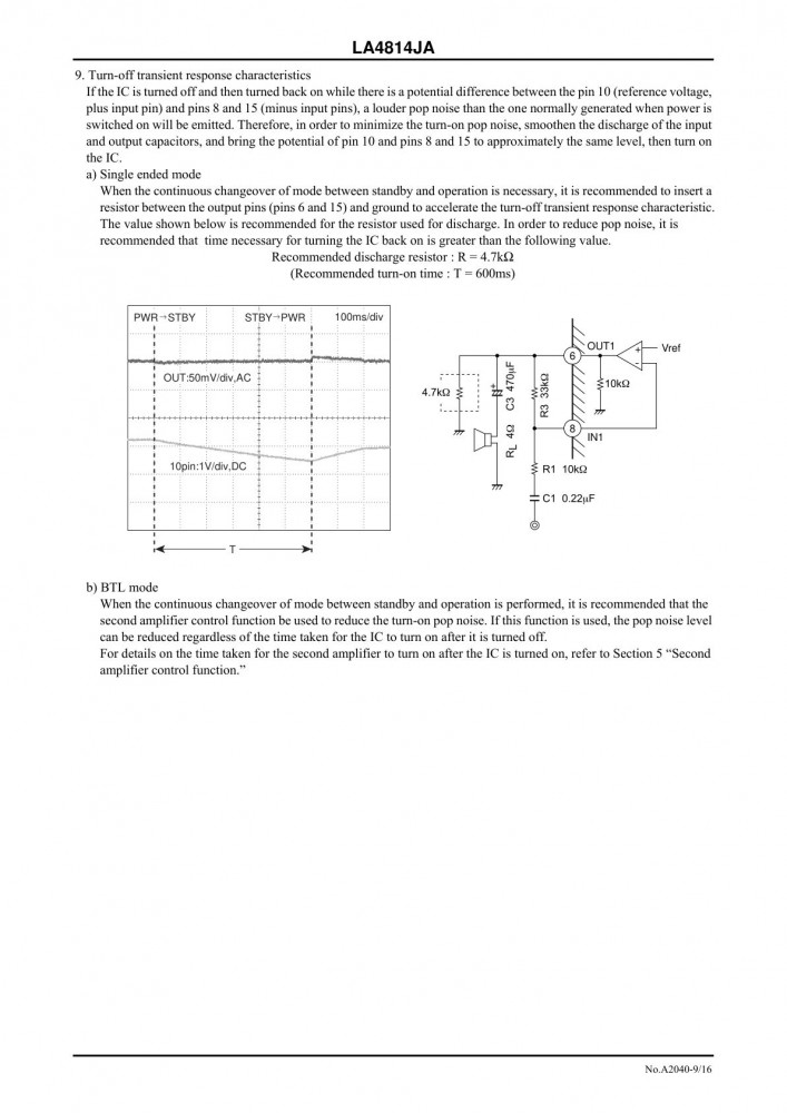 LA4814JA-AE datasheet page 9