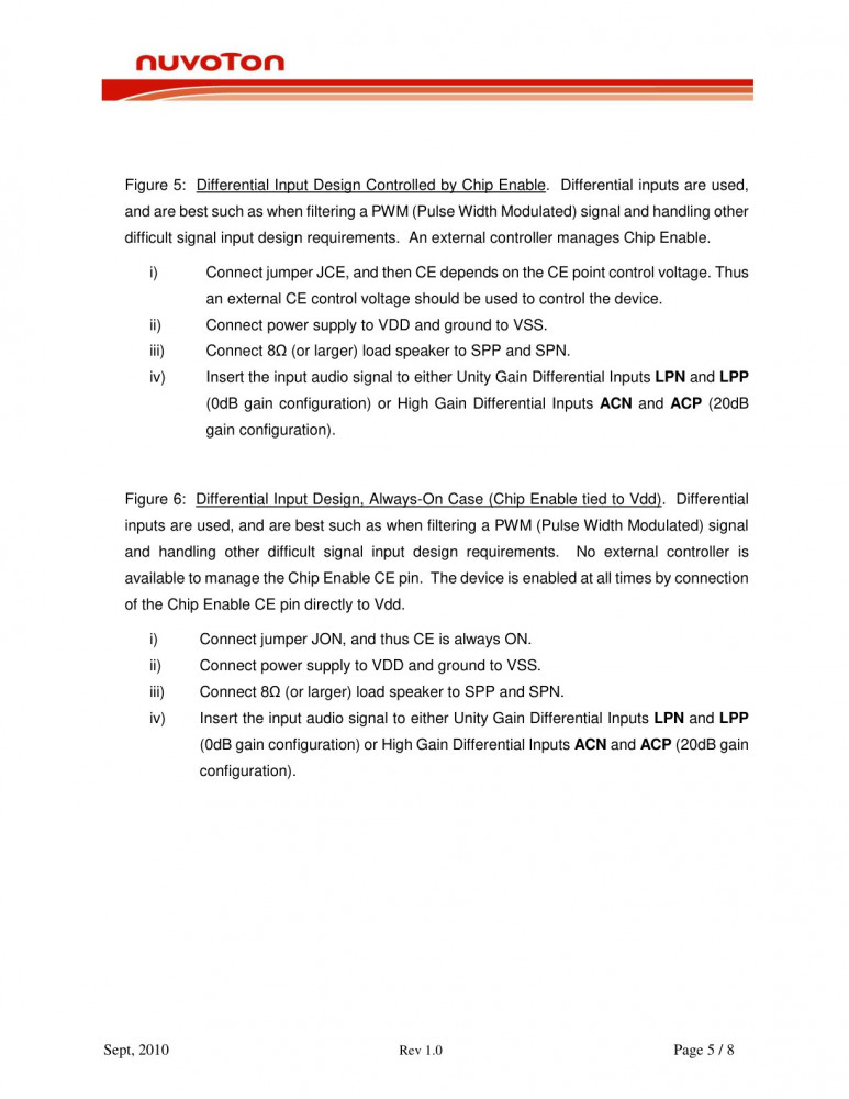 ISD-DEMO8101 manual page 5