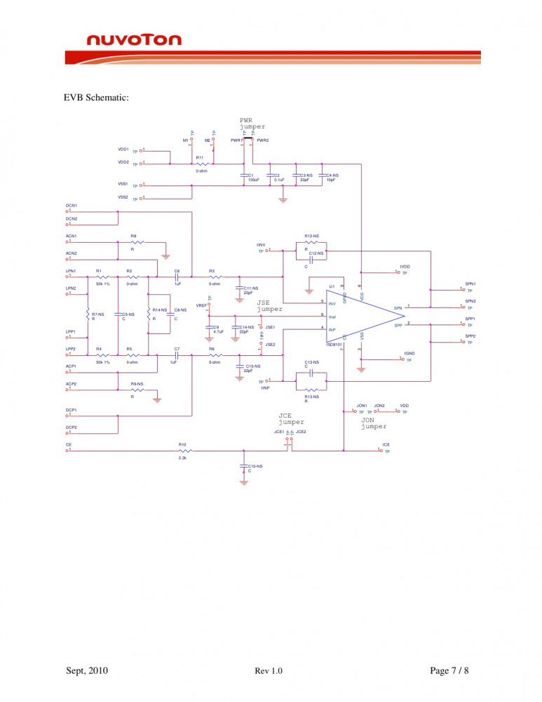 ISD-DEMO8101 manual page 7