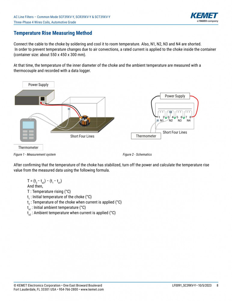 KEMET SCT39XV-Y datasheet page 8