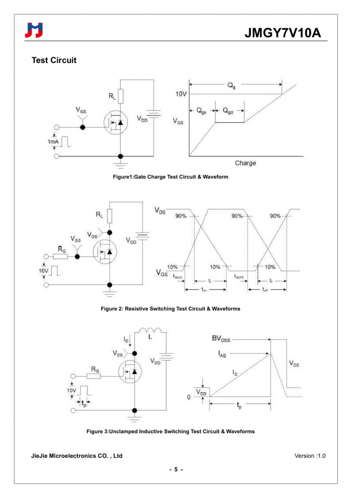 JMGY7V10A datasheet page 5