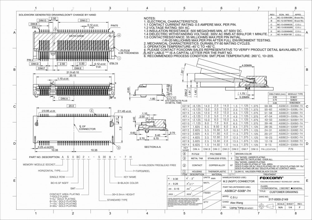 FOXCONN AS0BC21-S30BM-7H document page 1