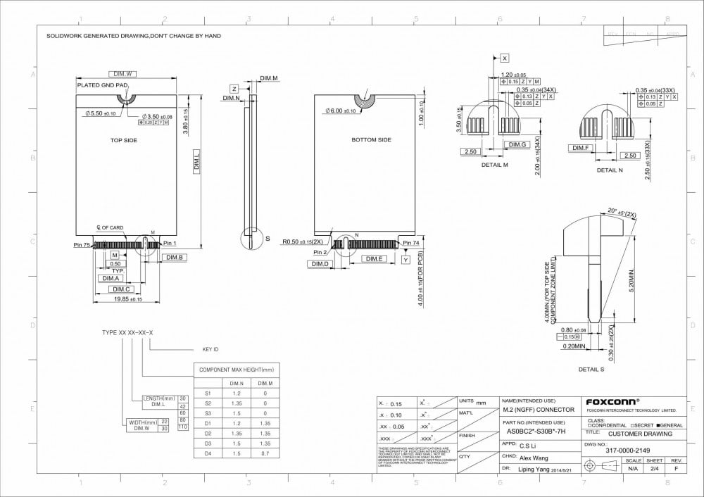 FOXCONN AS0BC21-S30BM-7H document page 2