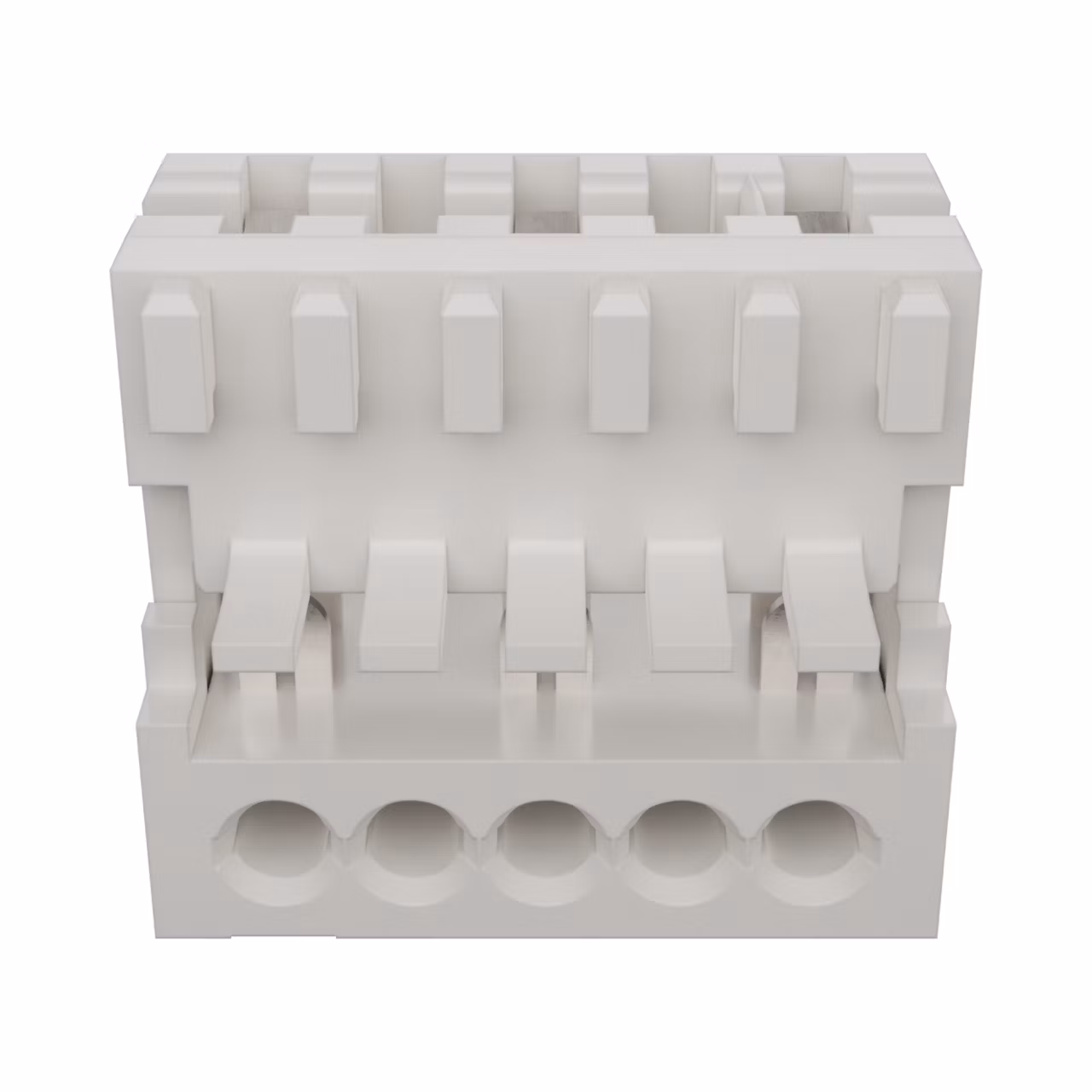 5.00mm Appli-Mate RAST 2.5 IDT Housing, Direct/Indirect, Female, 3 Circuits, All Position Keys, Polarizing Rib Between Circuits 4 & 5 for sale