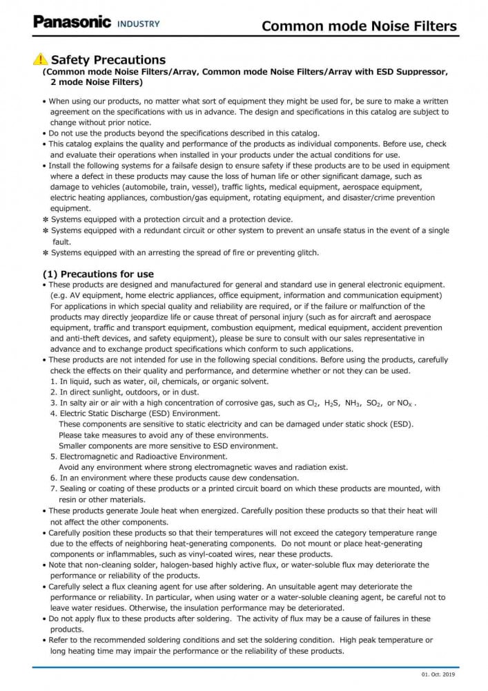 EXCX4CH series technical document page 5