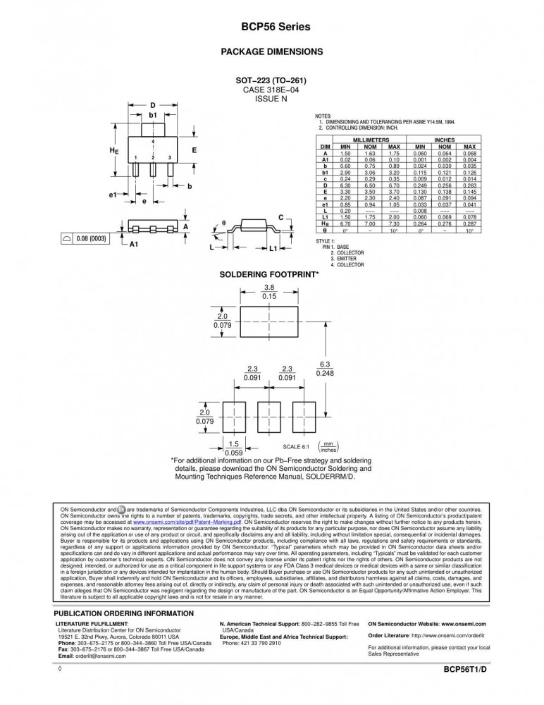 BCP56-16T3G datasheet page 7