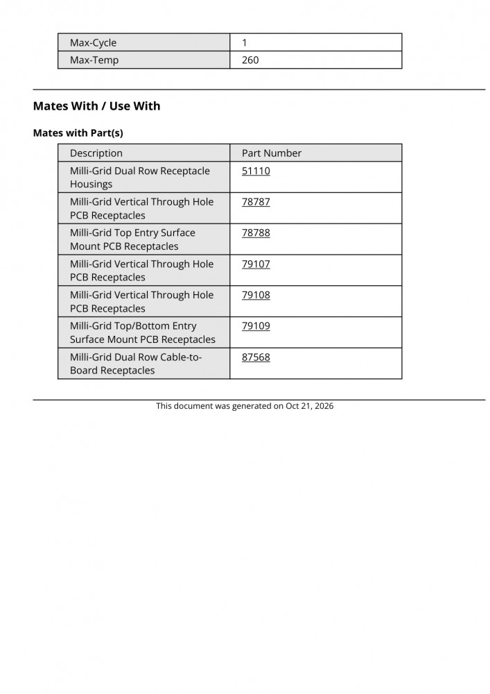 MOLEX 878324016 technical document image 4