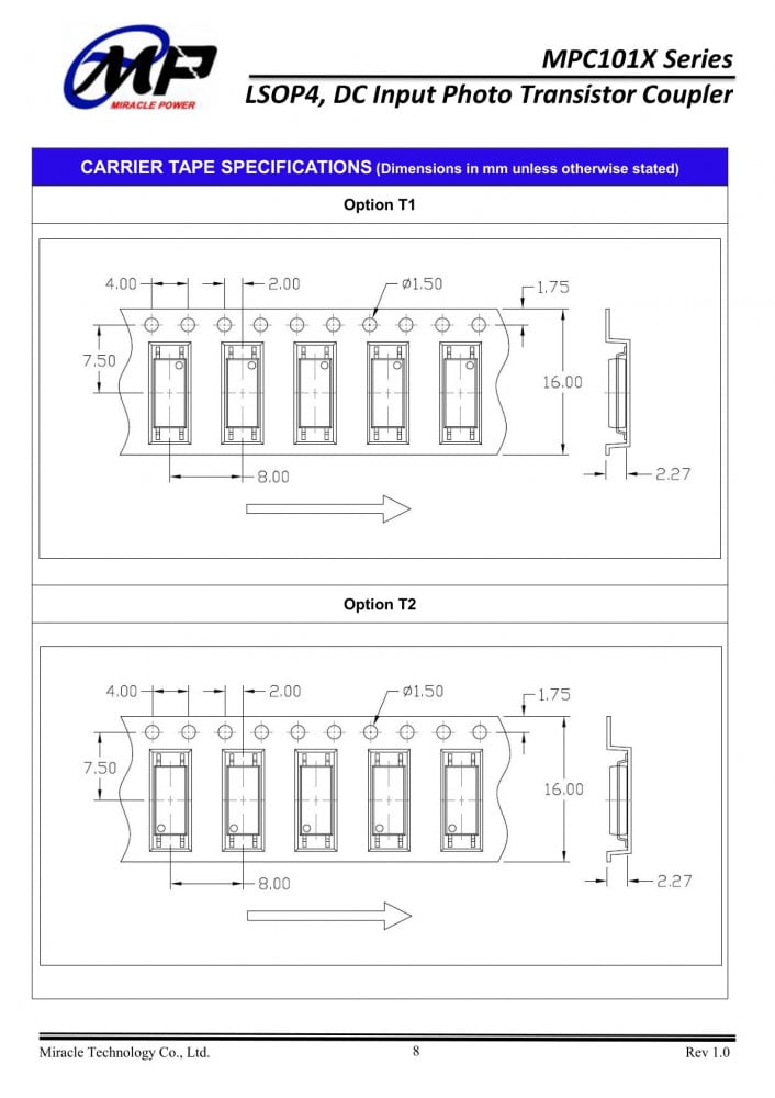 MPC1019 datasheet page 8