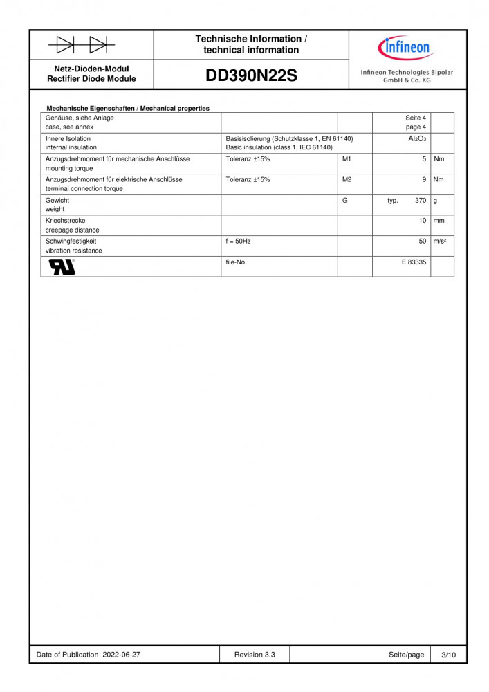 DD390N22STIMHPSA1 technical document page 3