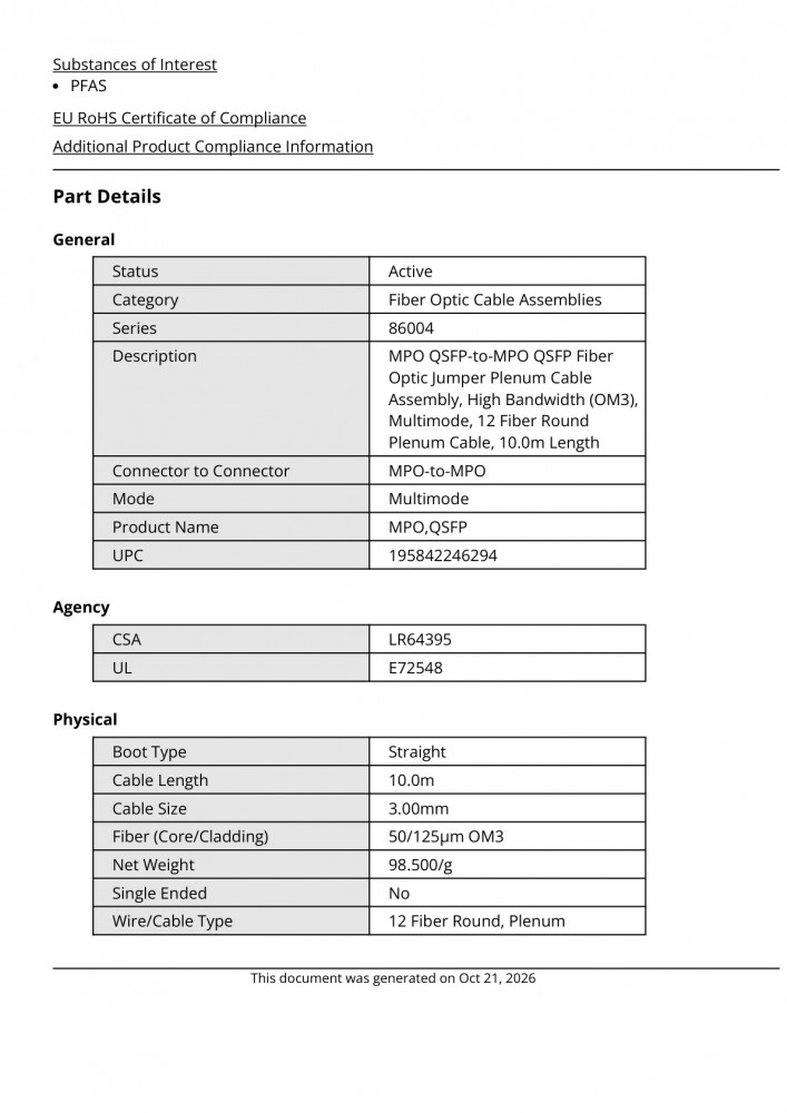Product document preview, page image 2