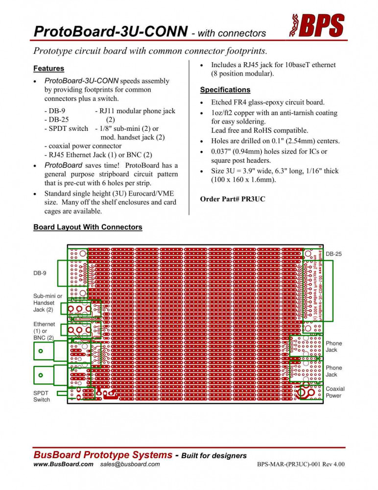 PR3UC technical document page 1