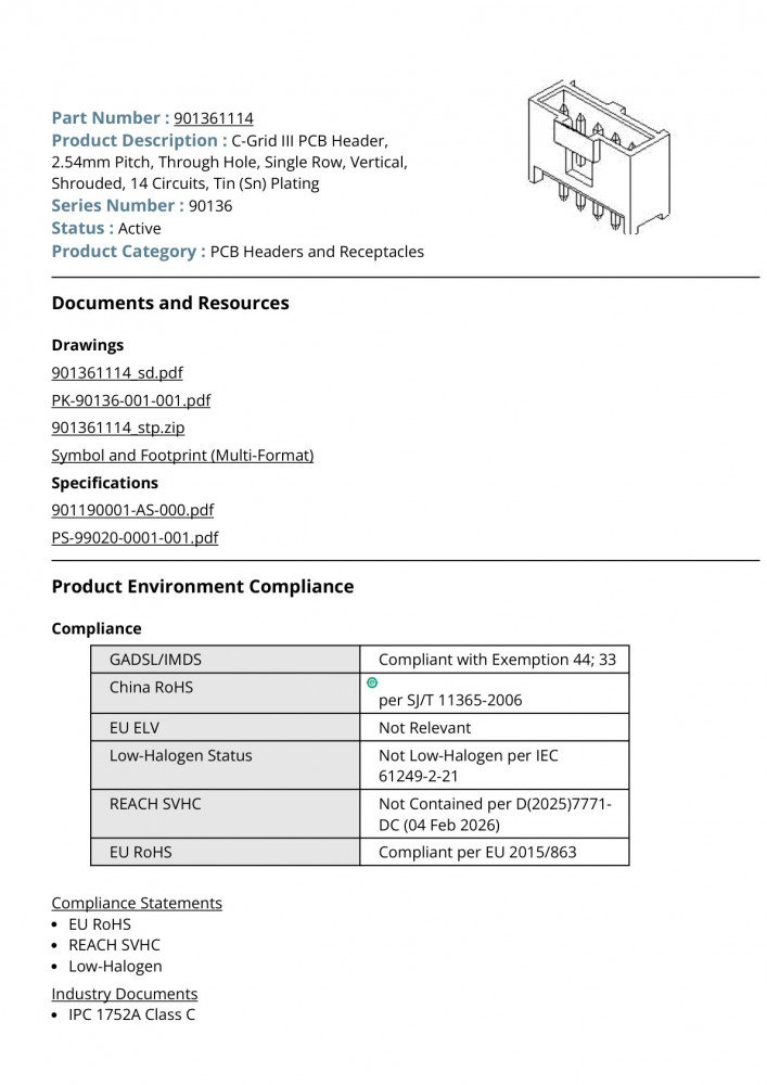 901361114 technical document preview, page 1