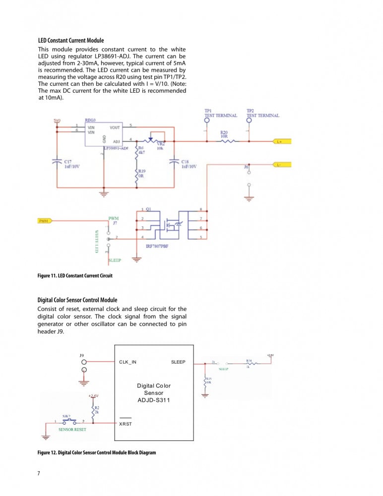 HDJD-JD07 documentation page 9