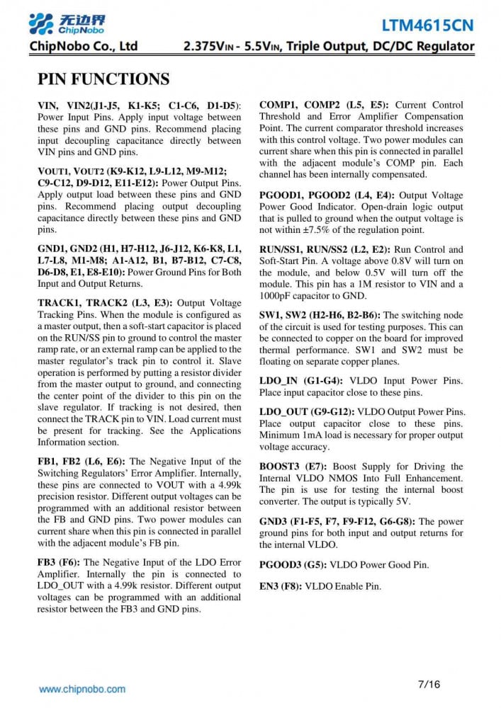 LTM4615CN datasheet page 7
