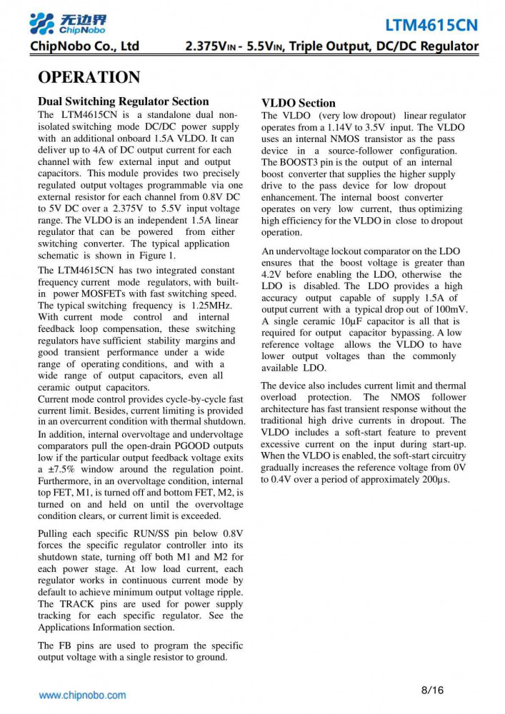 LTM4615CN datasheet page 8