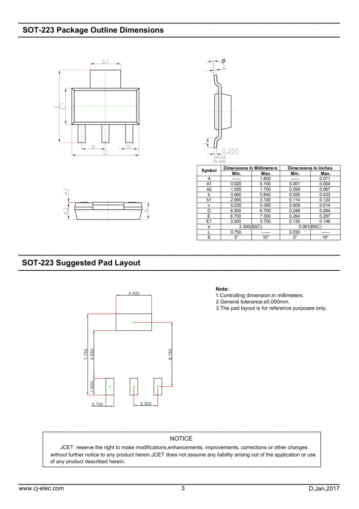 PZT2222A datasheet page 3