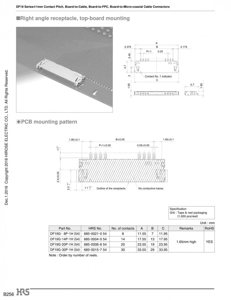HRS DF19 Series document page 4